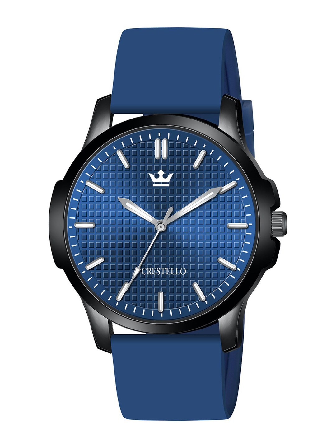 Buy CRESTELLO Men Analogue Watch CR BK033 BLU - Watches for Men ...
