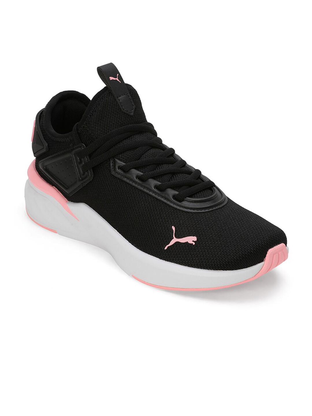 Buy Puma Unisex Black Textile Amare Fresh Regular Running Sports Shoes ...