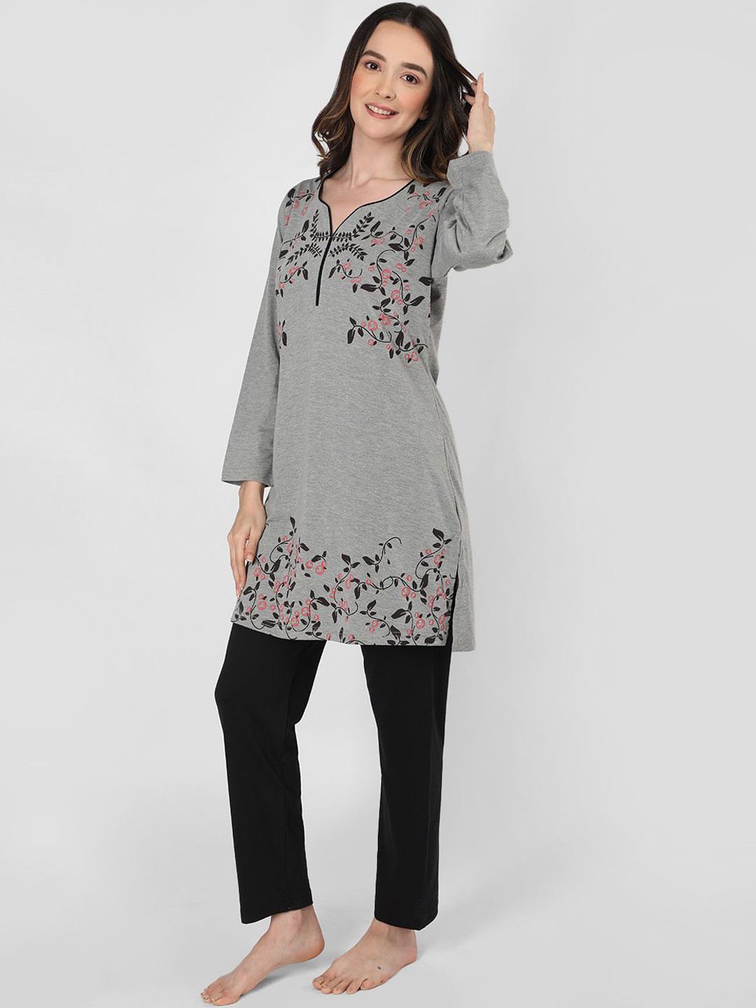 Buy Duchess Women Printed Night Suit - Night Suits for Women 29622840 ...