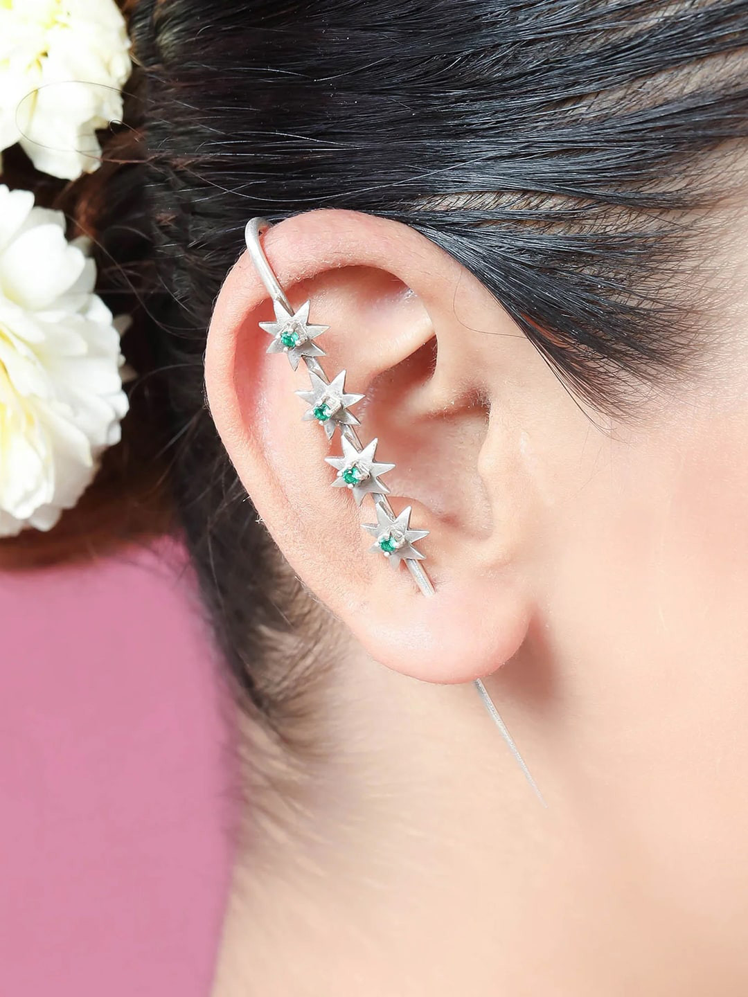 Buy Unniyarcha Artificial Stones Contemporary Drop Earrings - Earrings ...