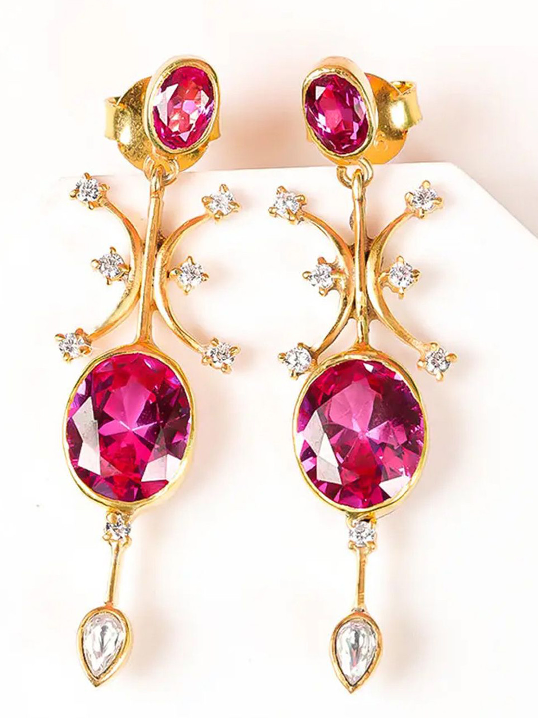 Buy Unniyarcha Contemporary Ear Cuff Earrings - Earrings for Women ...