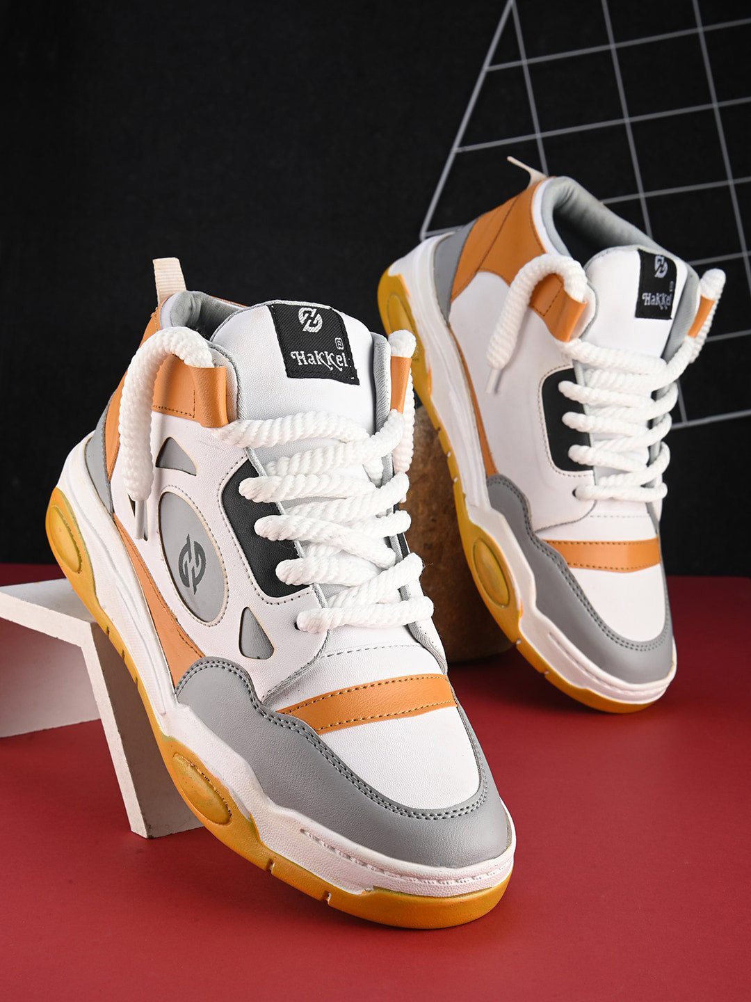 Buy HAKKEL Men Colourblocked Sneakers - Casual Shoes for Men 29631846 ...