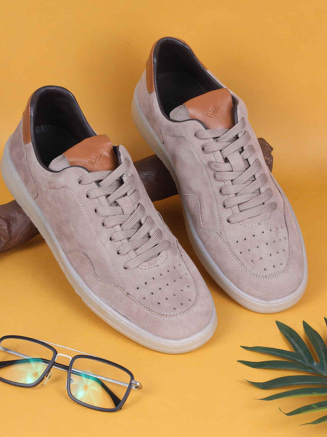 Buy Metro Men Perforations Leather Sneakers - Casual Shoes for Men ...
