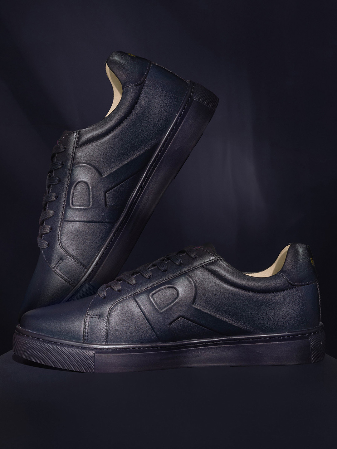 Buy RARE RABBIT Men Odessa Leather Sneakers - Casual Shoes for Men ...