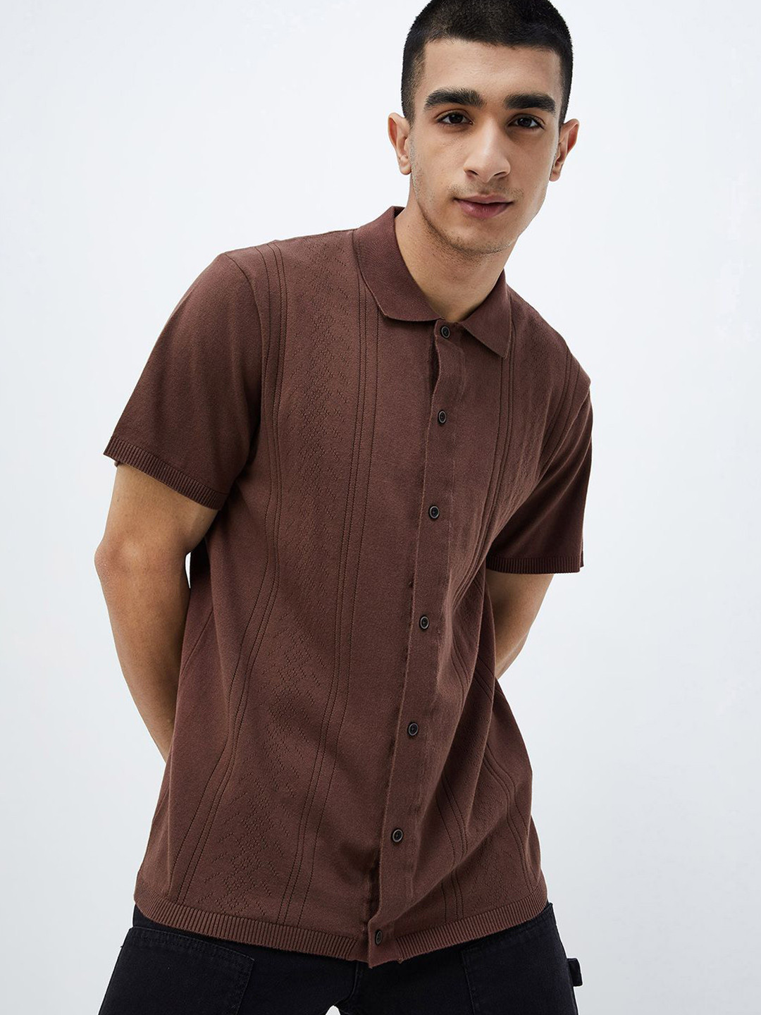 Buy Forca By Lifestyle Men Opaque Casual Shirt - Shirts for Men ...