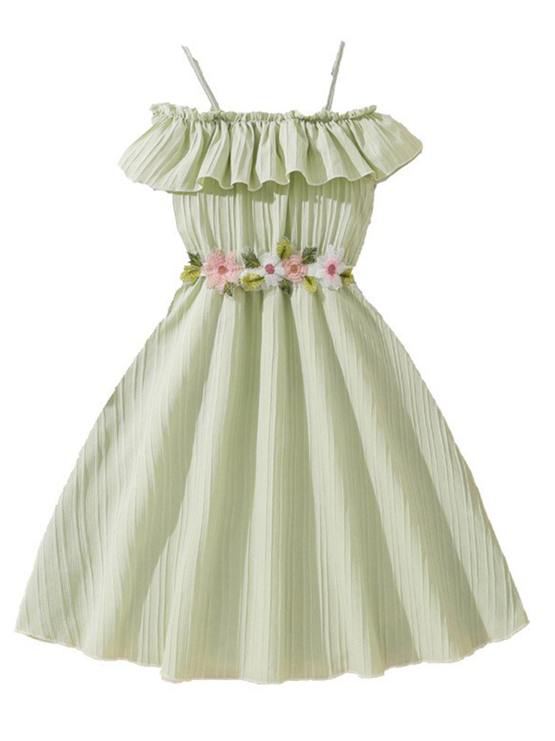 Buy StyleCast X Revolte Off Shoulder Applique Fit & Flare Maxi Dress ...