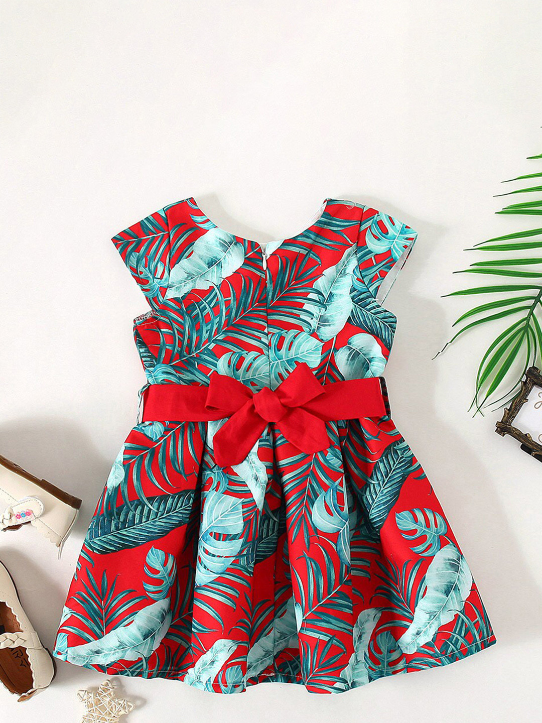 Buy StyleCast X Revolte Print Fit & Flare Dress - Dresses for Girls ...