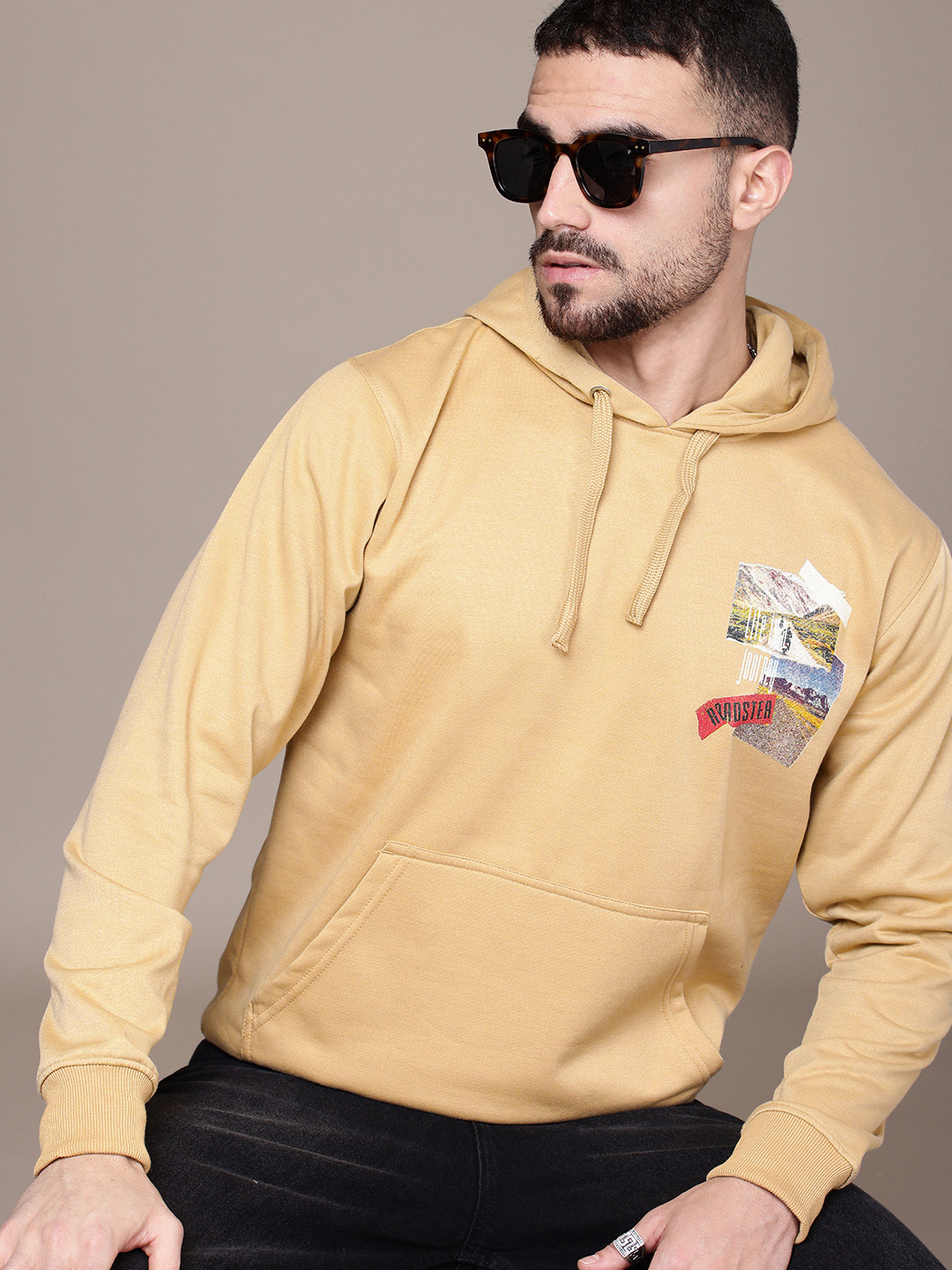 Buy The Roadster Life Co. Hooded Sweatshirt - Sweatshirts for Men 29652194 | Myntra