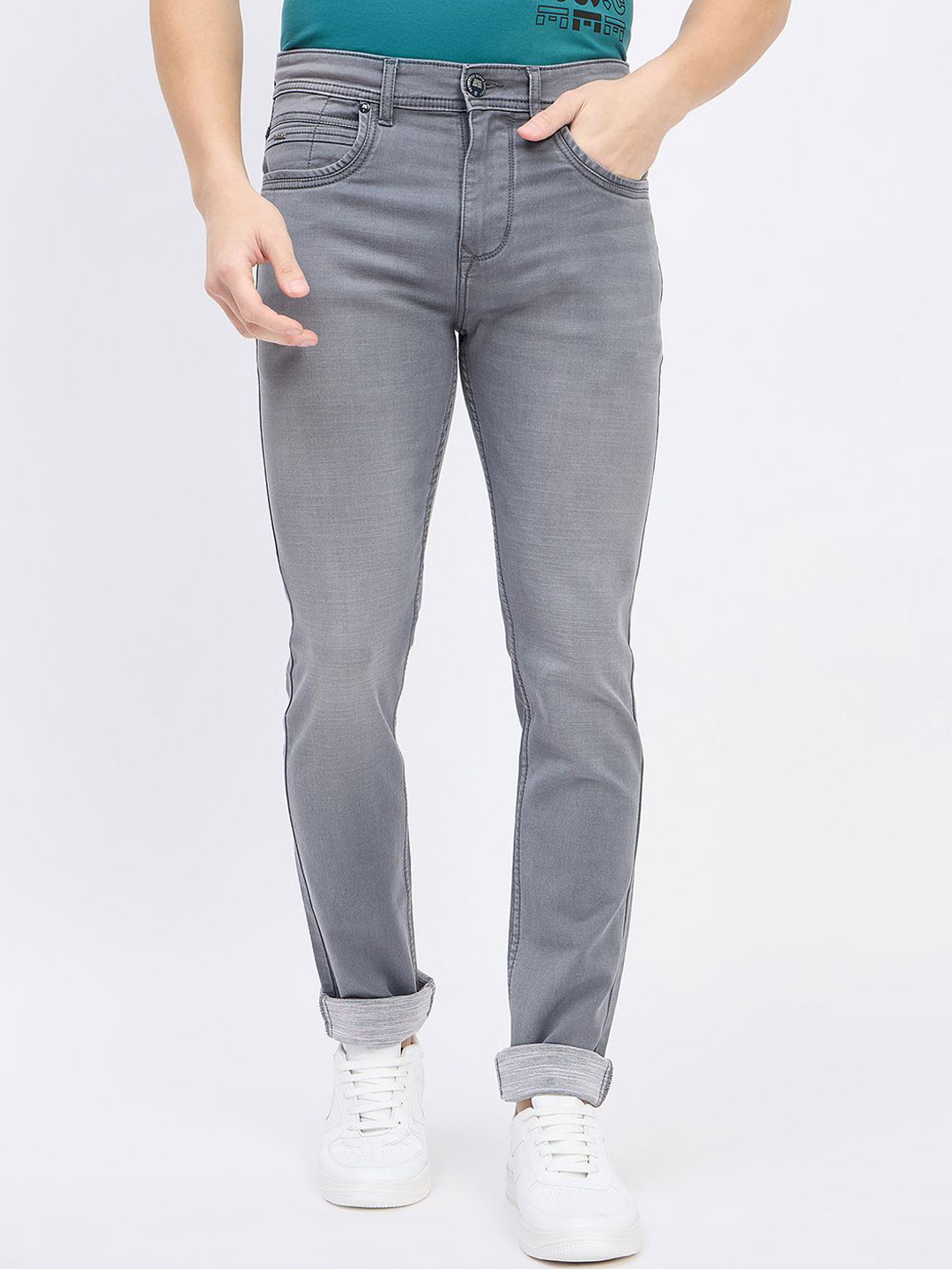 Buy Duke Men Mid Rise Regular Fit Stretchable Jeans - Jeans for Men ...