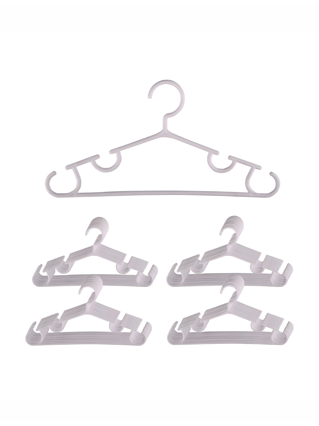Buy Kuber Industries Pack Of 40 Plastic Multi Purpose Bar Hangers ...
