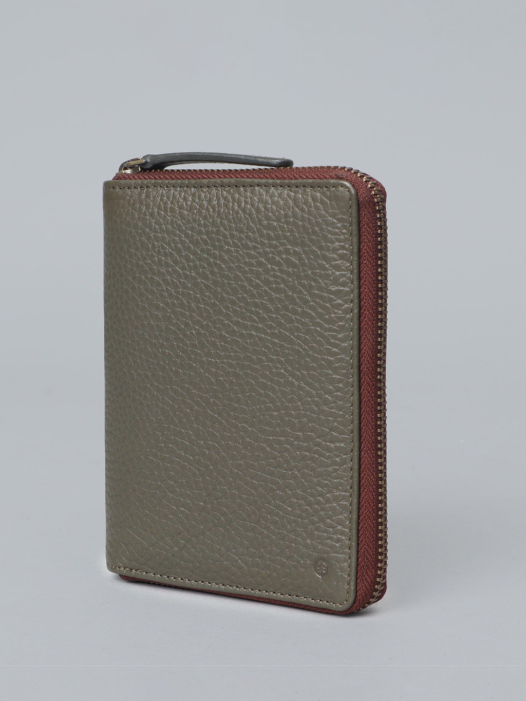 Buy OUTBACK Men Textured Leather Zip Around Wallet - Wallets for Men ...