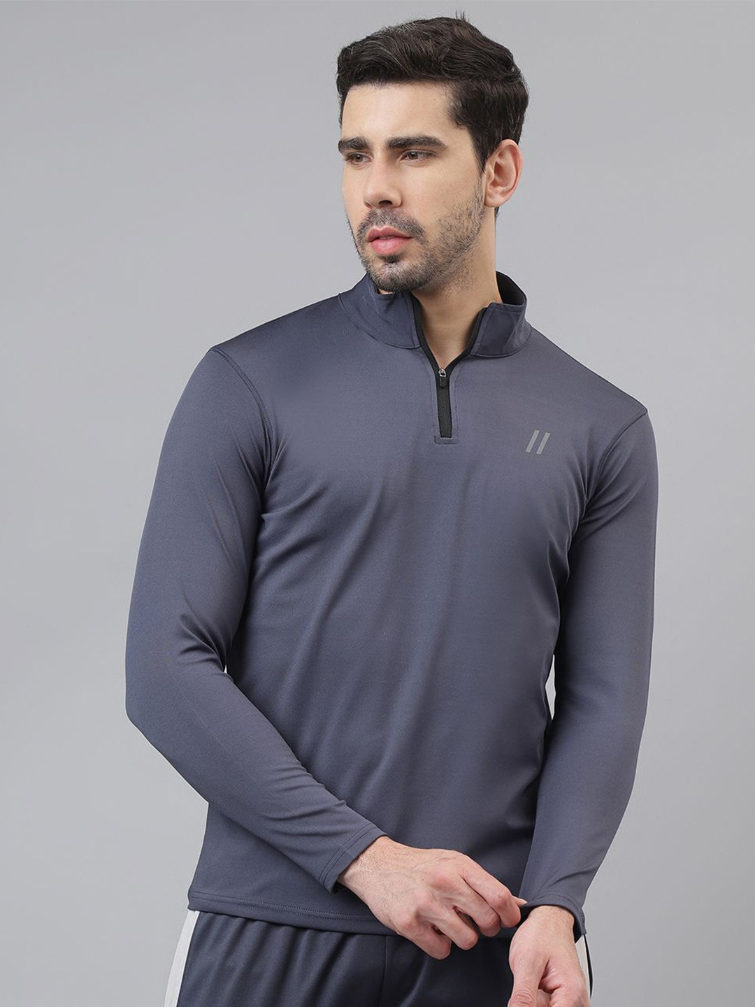 Buy ATICX Men Turtle Neck Compression T Shirt - Tshirts for Men ...