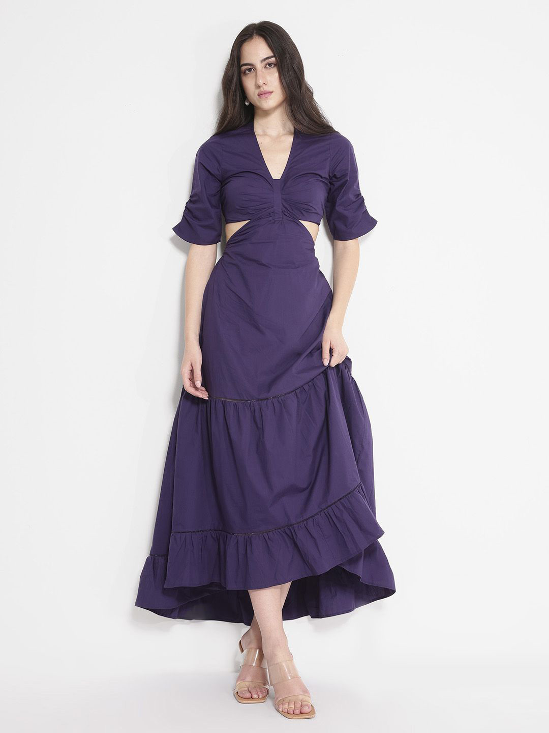 Buy RAREISM Cut Outs Maxi Dress - Dresses for Women 29685120 | Myntra