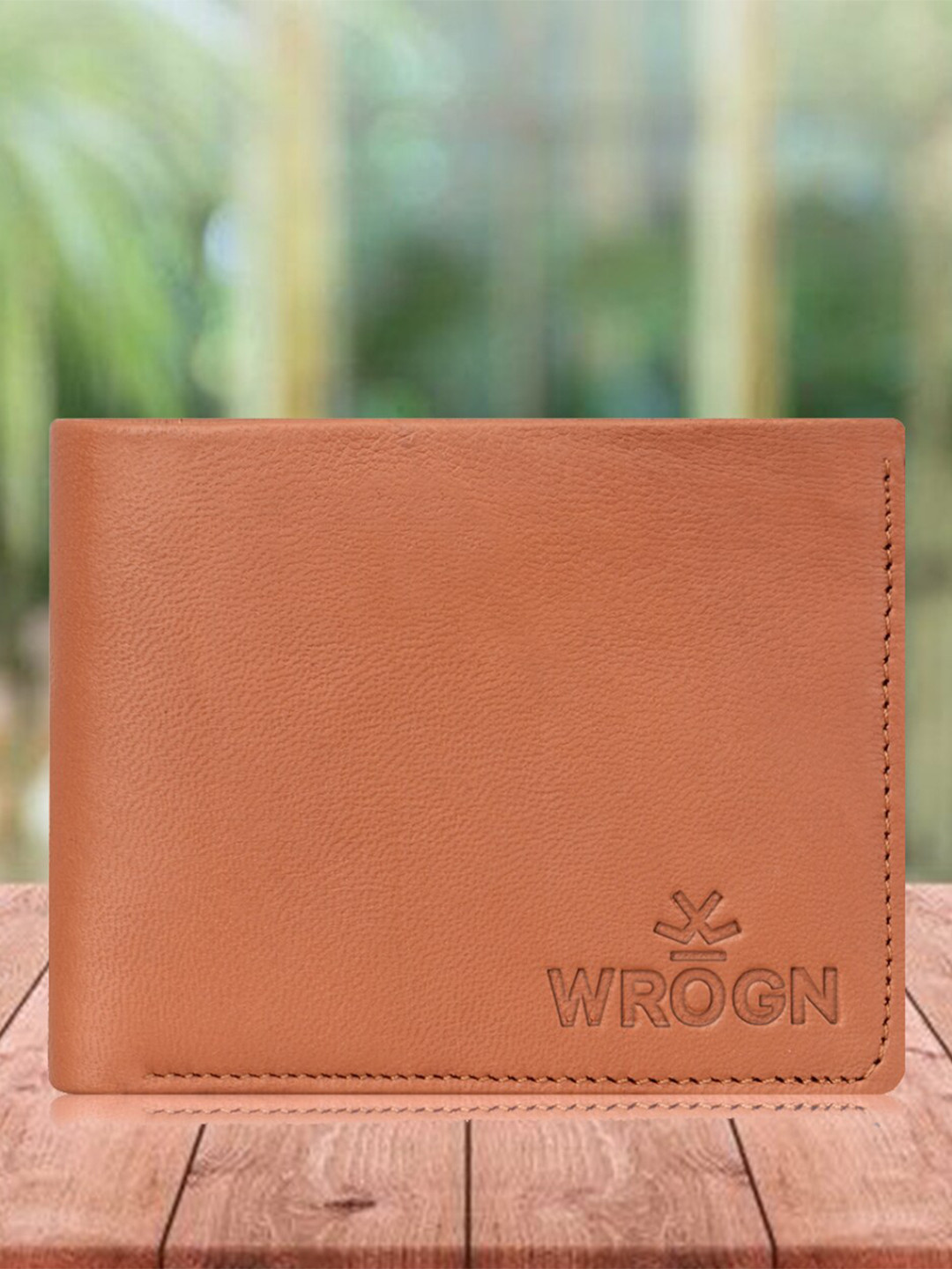 Buy WROGN Men Textured Leather Two Fold Wallet - Wallets for Men ...