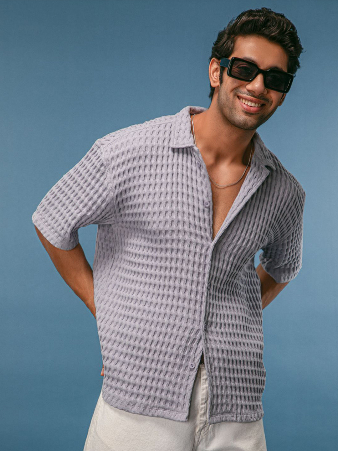 Buy Powerlook Men Opaque Checked Casual Shirt - Shirts for Men 29693038 ...