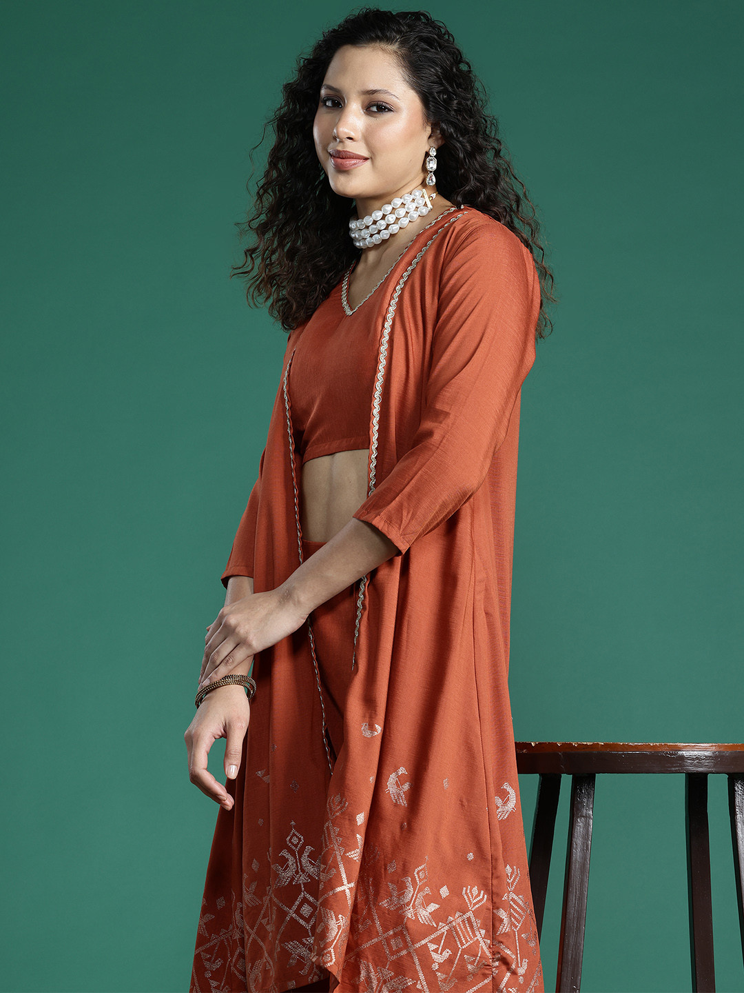Buy Sangria Solid Co Ords With Shrug - Co Ords for Women 29713348 | Myntra