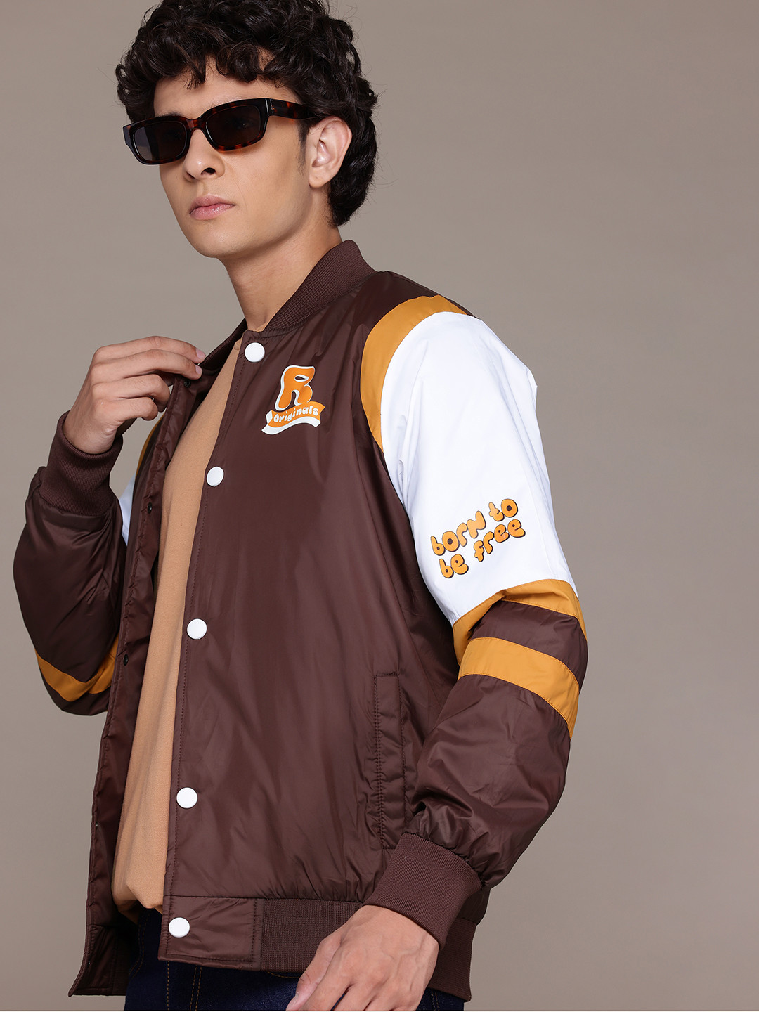 Buy Roadster The Lifestyle Co. Varsity Jacket - Jackets for Men ...