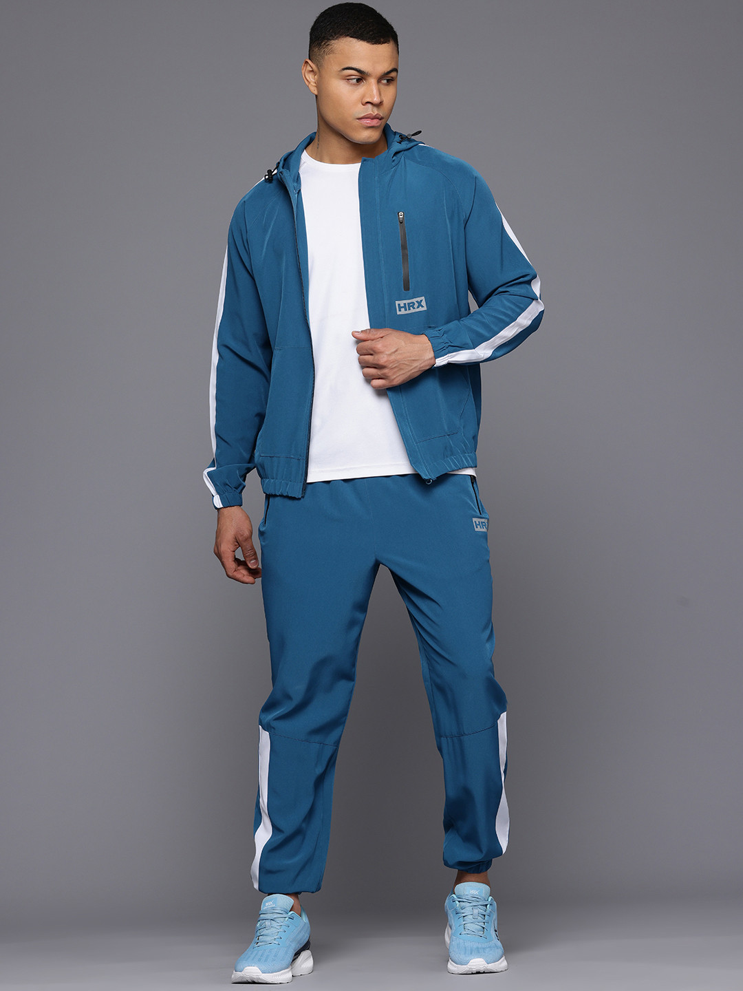 Buy HRX By Hrithik Roshan Men Rapid Dry Training Tracksuit - Tracksuits ...