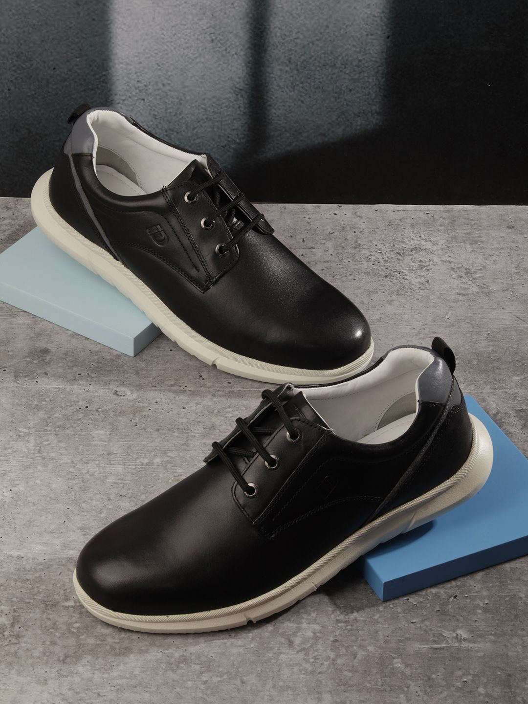 Buy ID Men Round Toe Leather Derbys - Casual Shoes for Men 29722756 ...