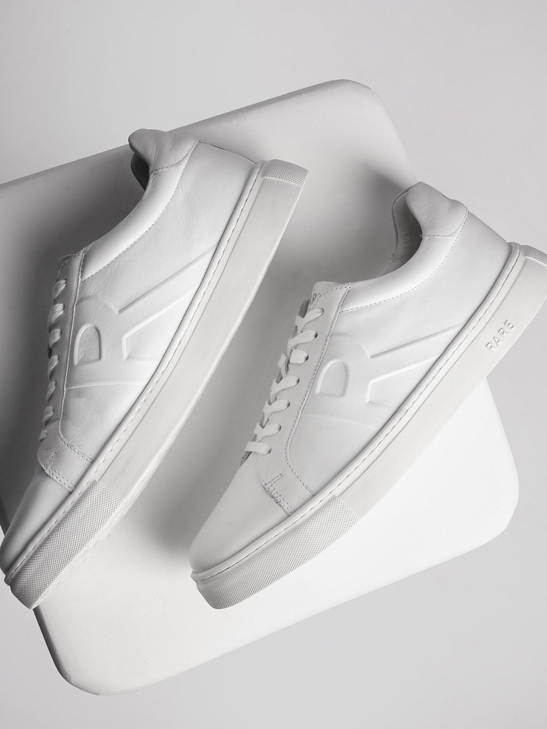 Buy RARE RABBIT Men Odessa Textured Leather Sneakers - Casual Shoes for ...