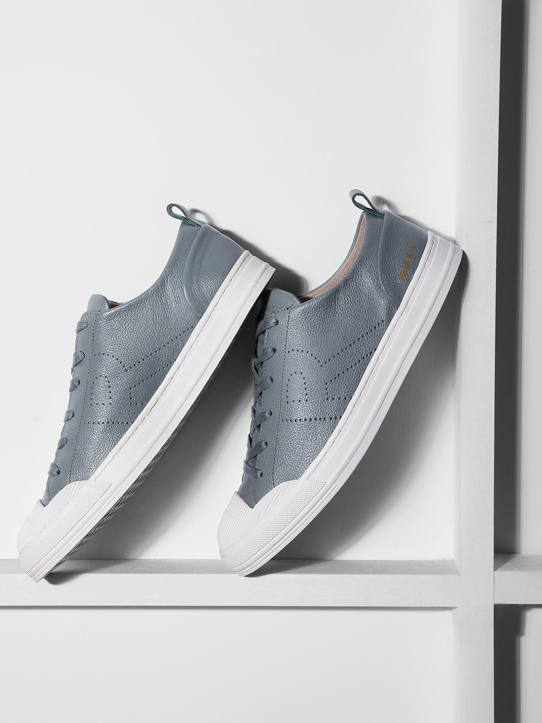 Buy RARE RABBIT Men Sauron Pro Perforations Leather Sneakers - Casual ...