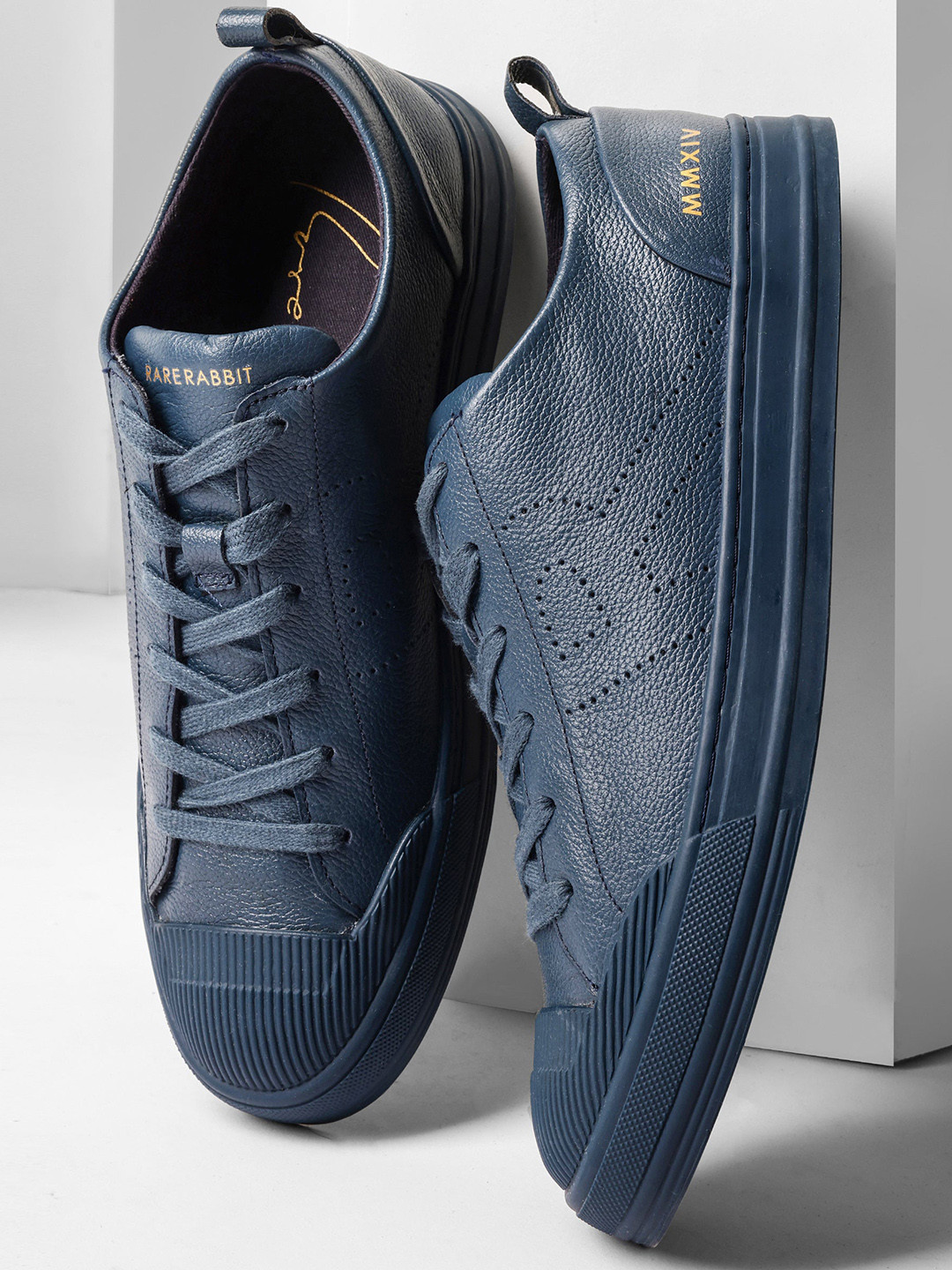 Buy RARE RABBIT Men Sauron Pro Leather Sneakers - Casual Shoes for Men ...