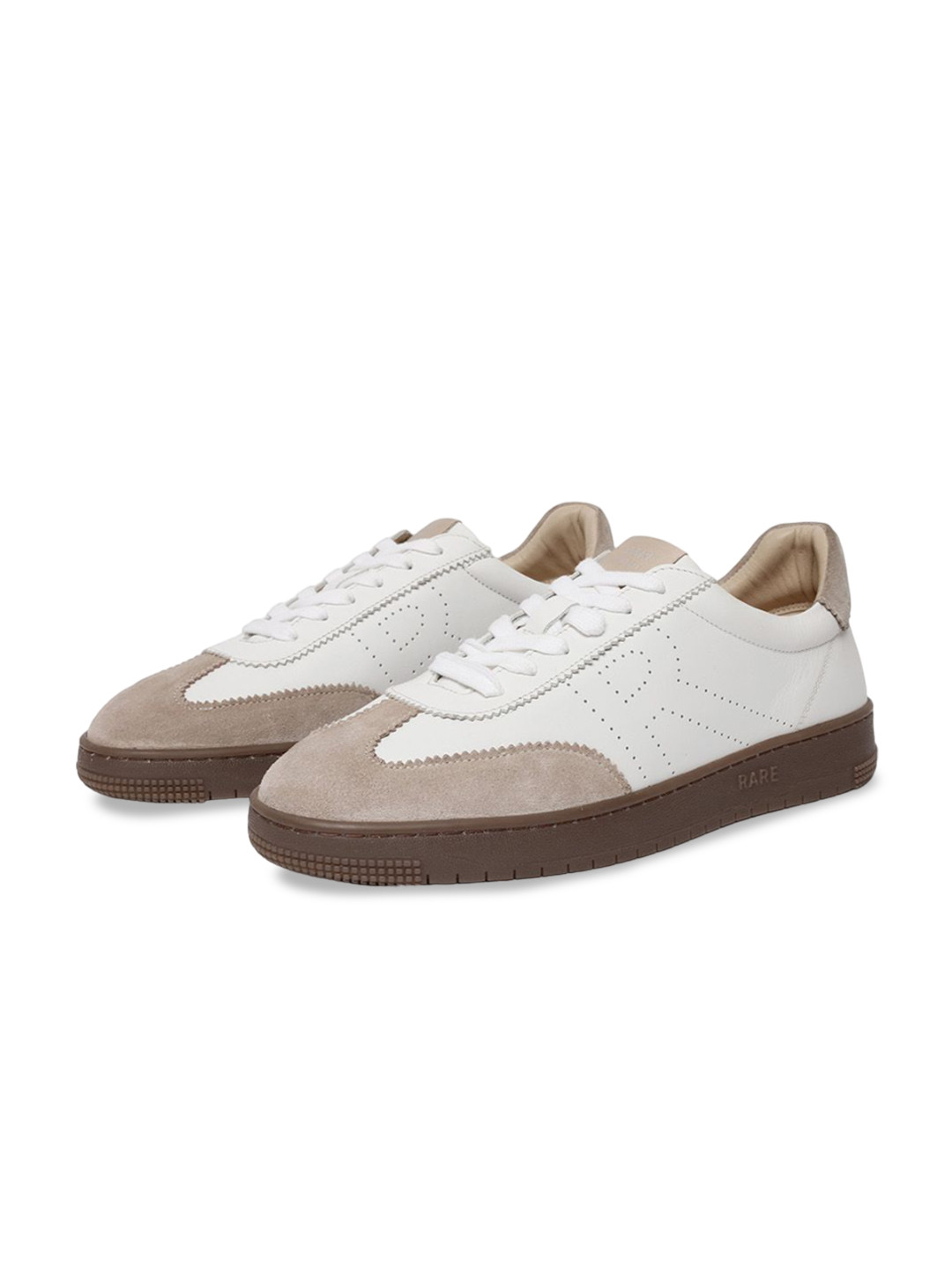 Buy RARE RABBIT Men Colourblocked Round Toe Comfort Insole Leather ...