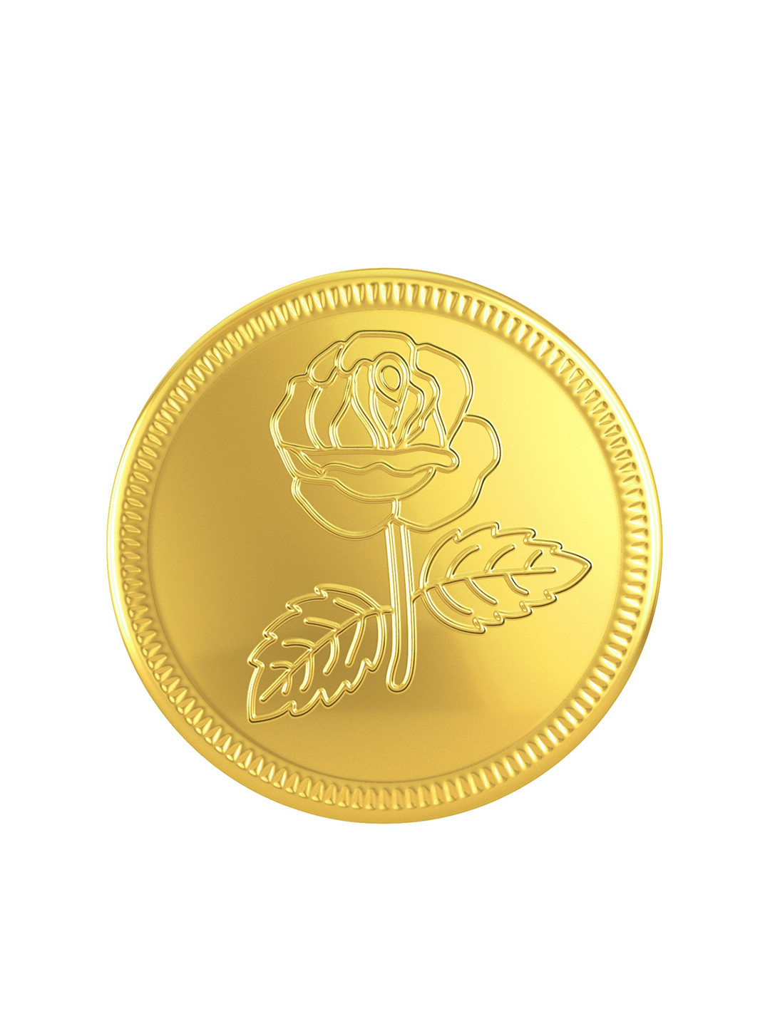 Buy Joyalukkas Flower 22KT Gold Coin 2gm - Gold Coin for Unisex ...