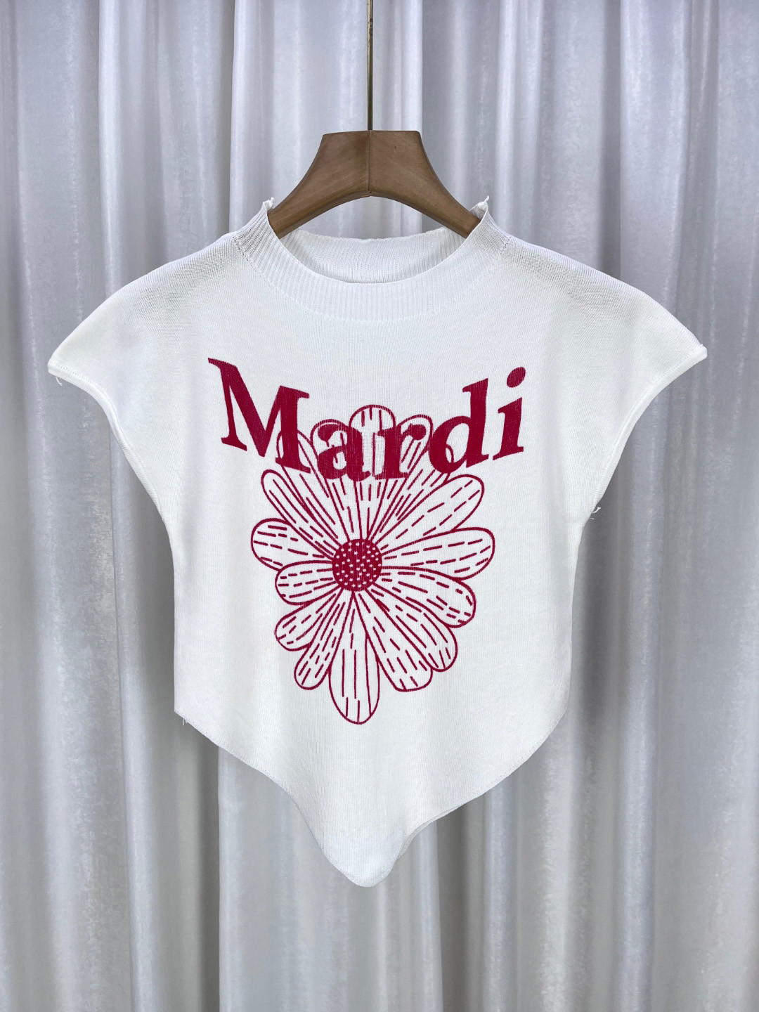 Buy StyleCast Girls White High Neck Graphic Printed Top - Tops for ...