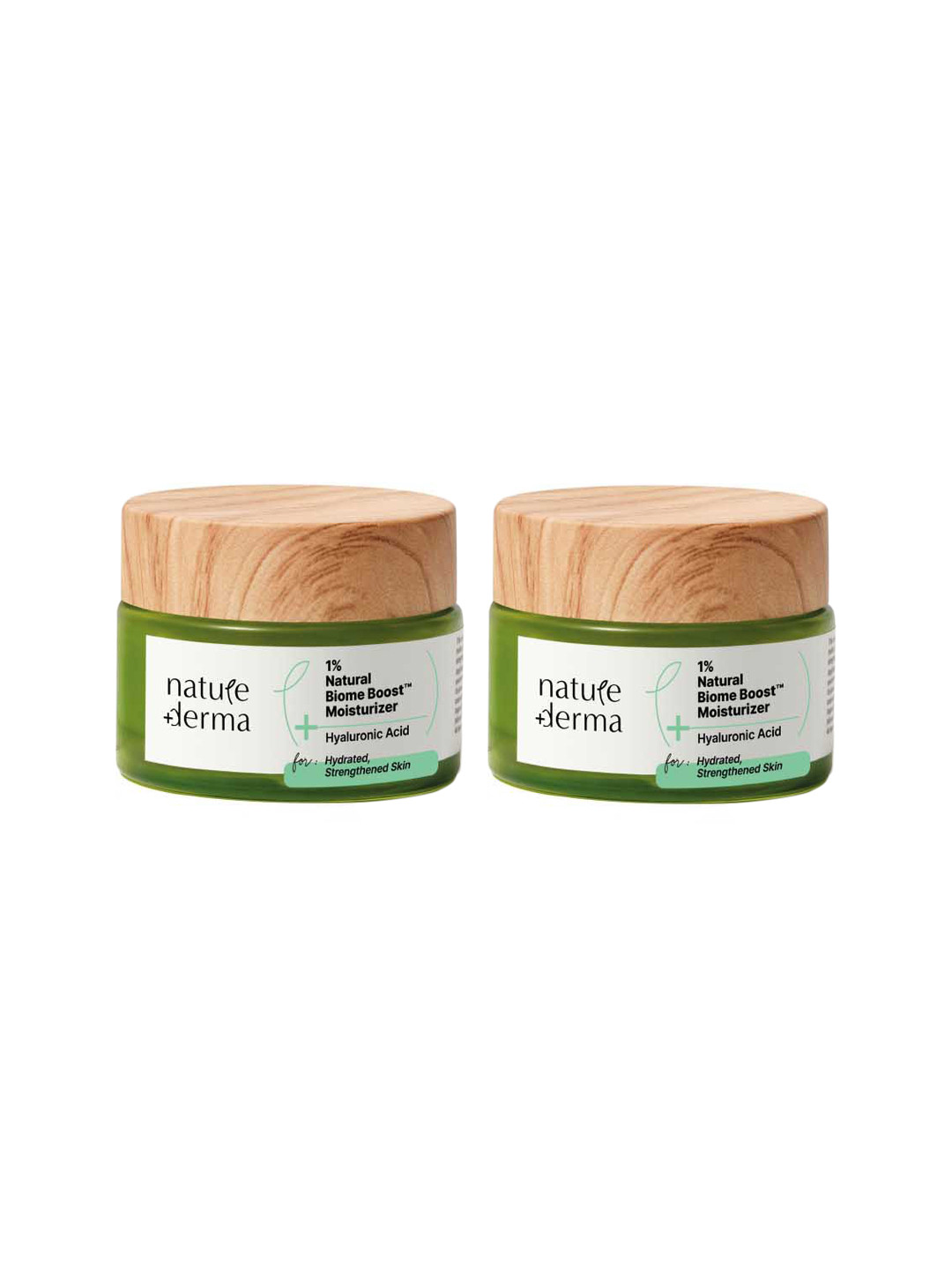 Buy Nature Derma 2Pcs 1% Natural Biome Boost Moisturizer With ...