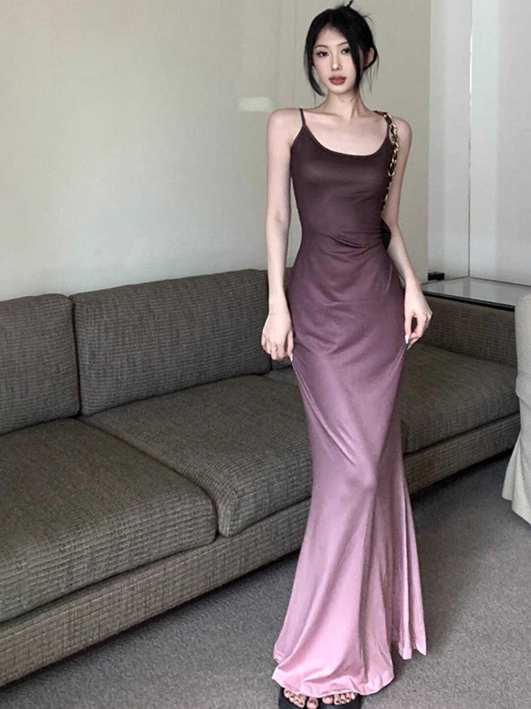 Buy StyleCast Women Shoulder Straps Maxi Dress - Dresses for Women ...