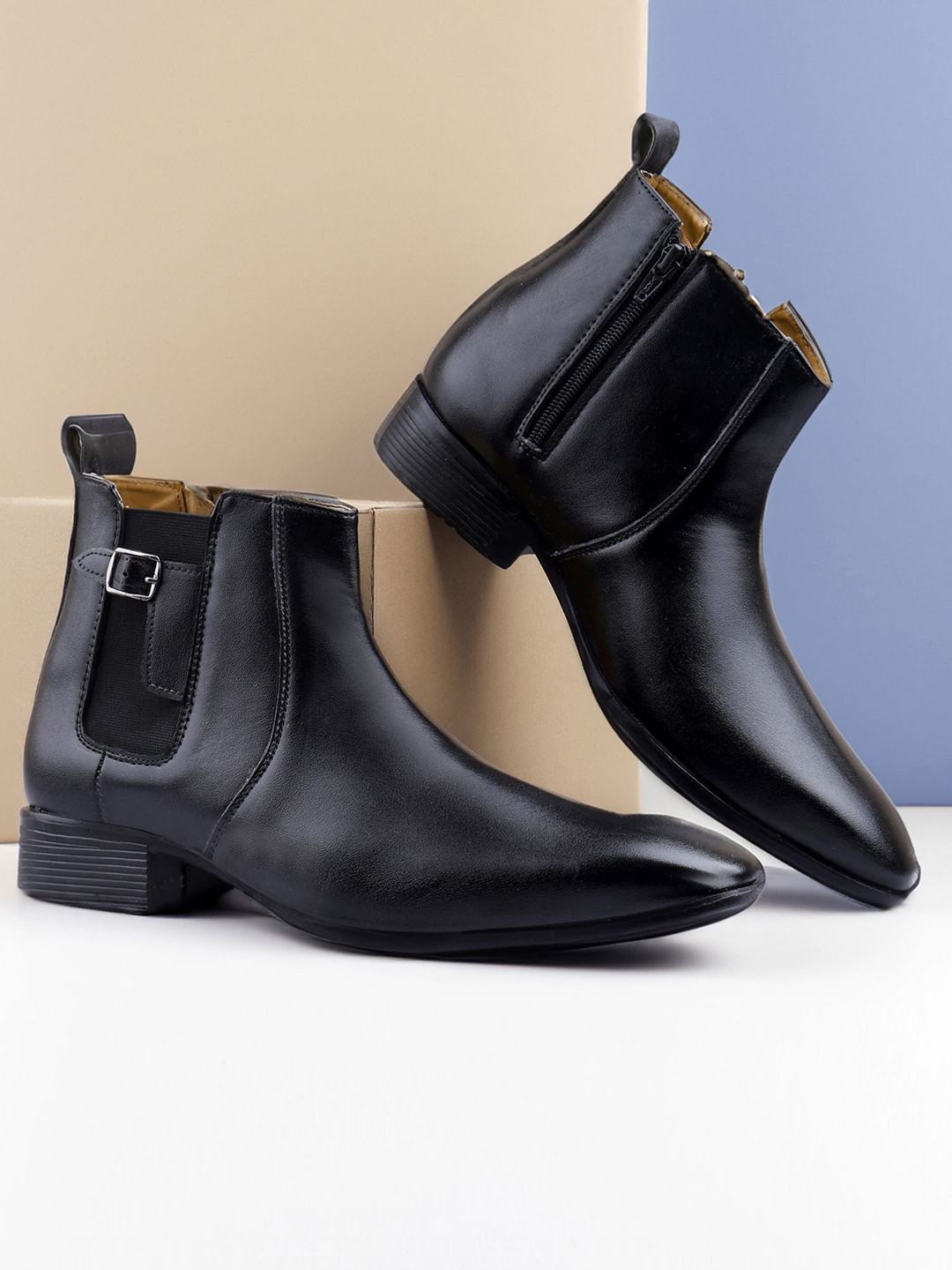 Buy INVICTUS Men Round Toe Chelsea Boots - Boots for Men 29824206 | Myntra