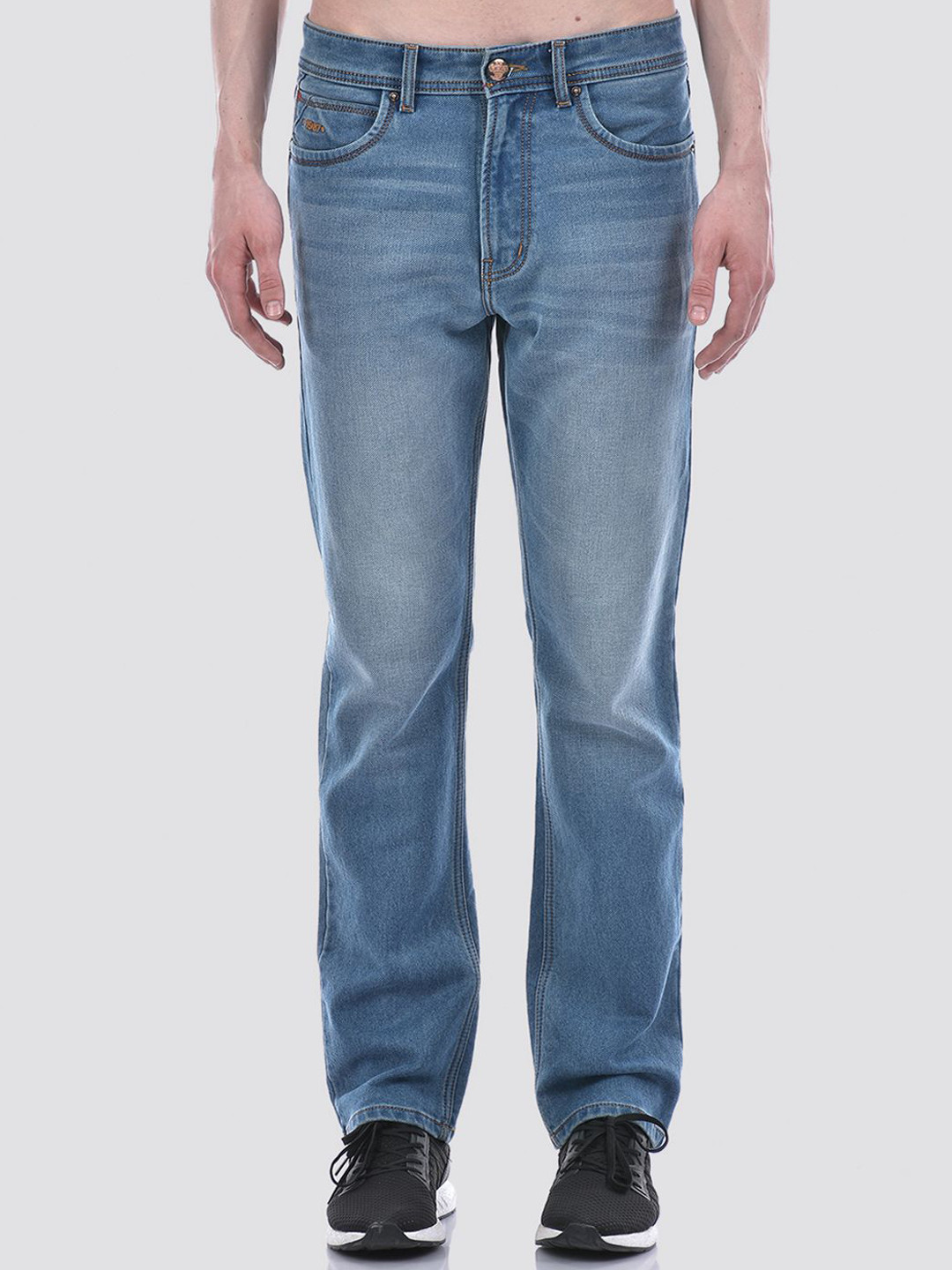 Buy Numero Uno Men Solid Tapered Slim Fit Sustainable Stretchable Jeans ...