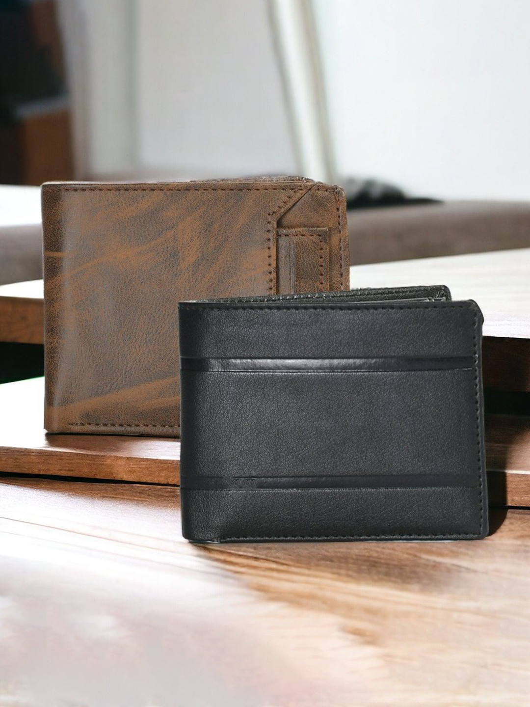 Buy The Roadster Lifestyle Co. Men Set Of 2 Two Fold Wallets - Wallets ...