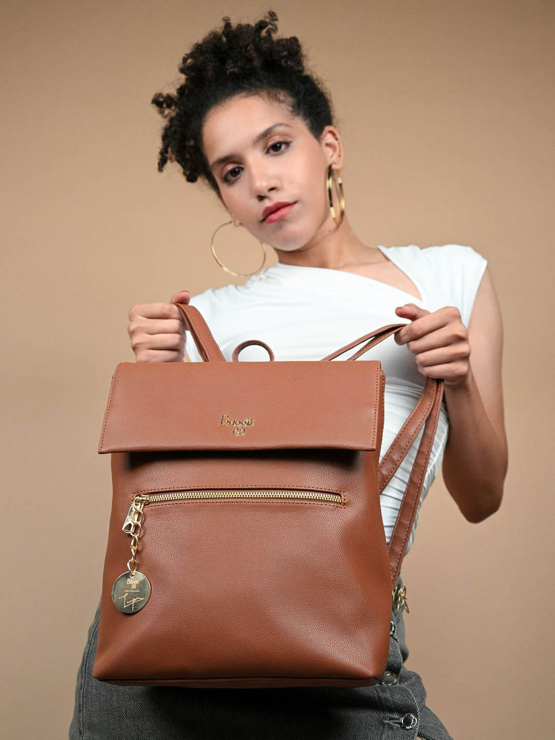 Buy Baggit Women Textured Backpack - Backpacks for Women 29840534 | Myntra