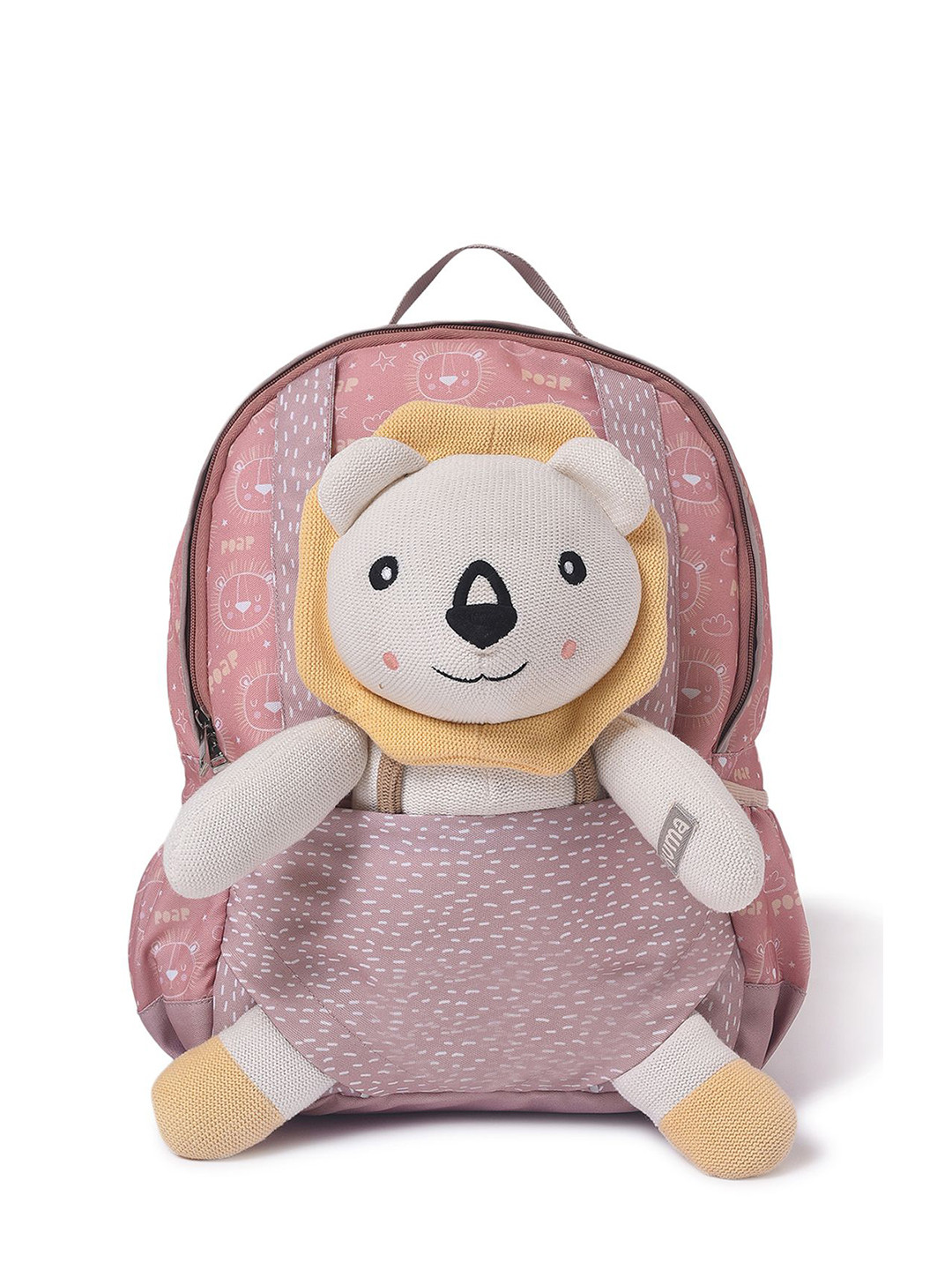 Buy MiArcus Cloud Print Rectangular Shape BackPack For Preschool ...