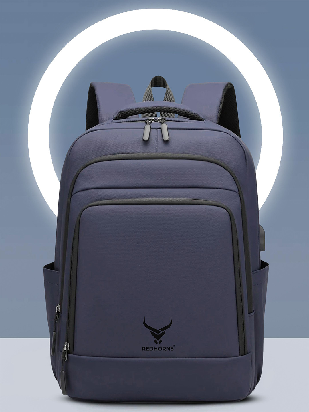 Buy REDHORNS Unisex Padded Backpack Up To 15.6 Inch - Backpacks for ...