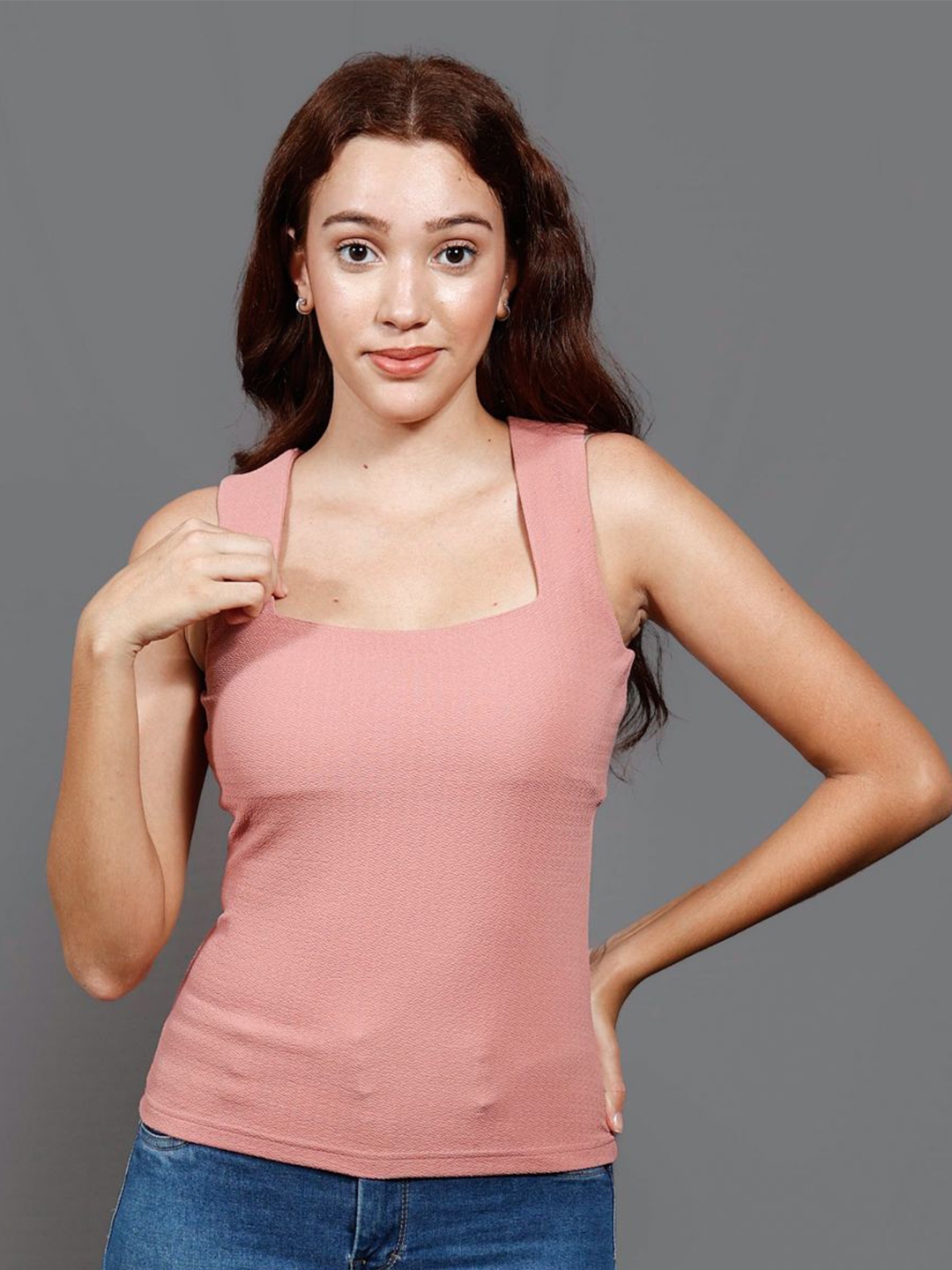 Buy The Roadster Lifestyle Co Square Neck Top Tops For Women 29850848 Myntra