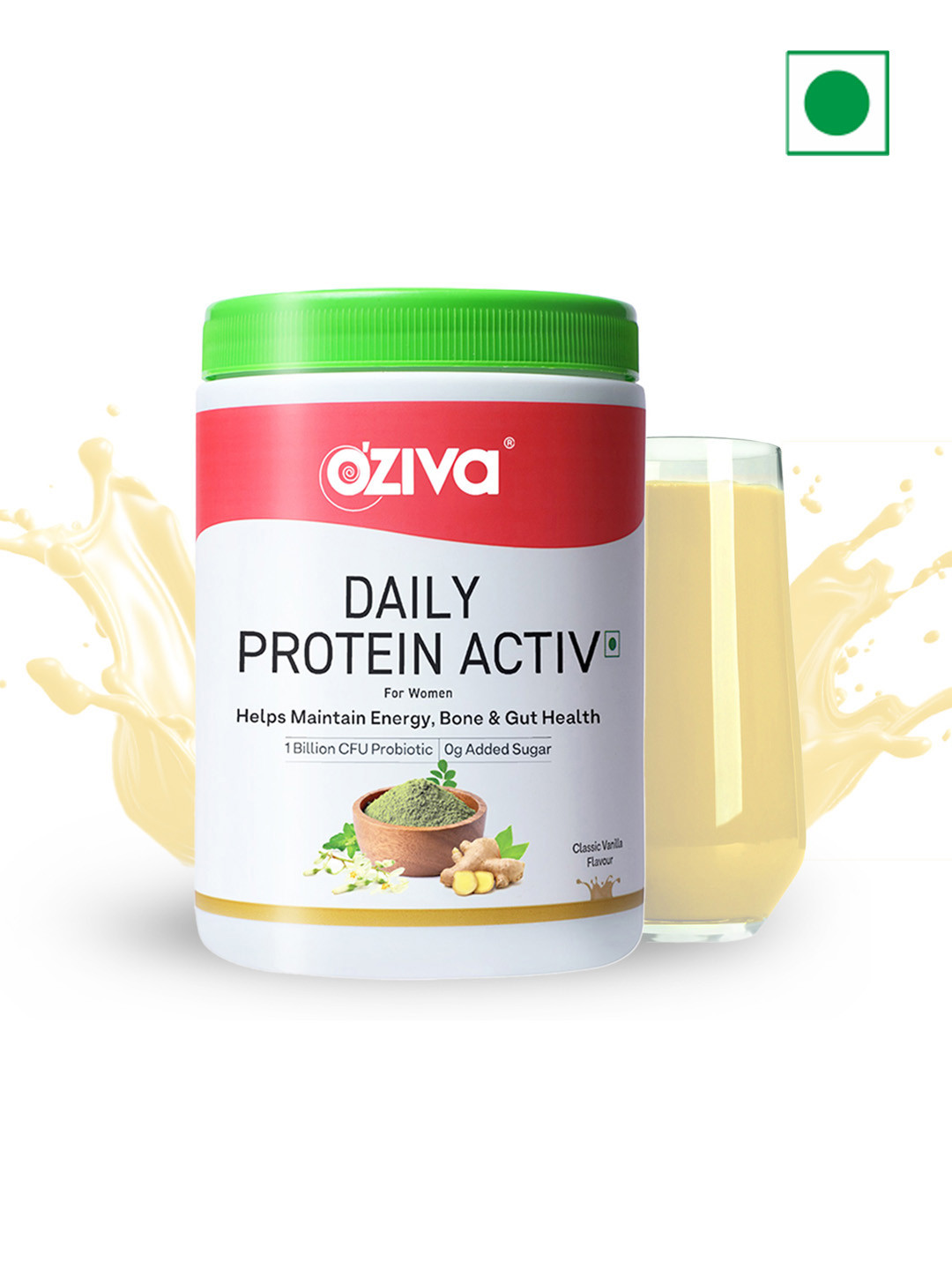 Buy OZiva Daily Protein Activ 300 G - Proteins for Women 29859976 | Myntra