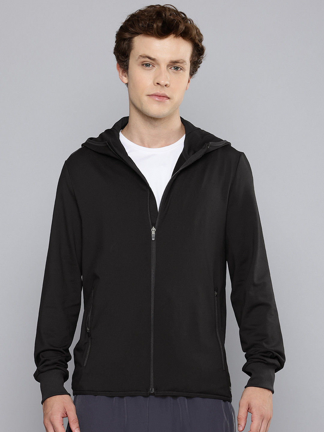 Buy Kalenji By Decathlon Lightweight Running Hooded Sporty Jacket ...