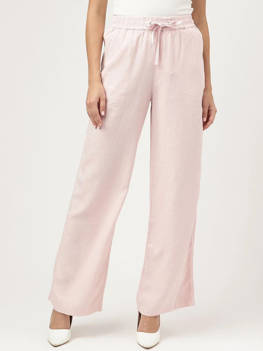 Buy Marks & Spencer Women High Rise Trouser - Trousers for Women ...