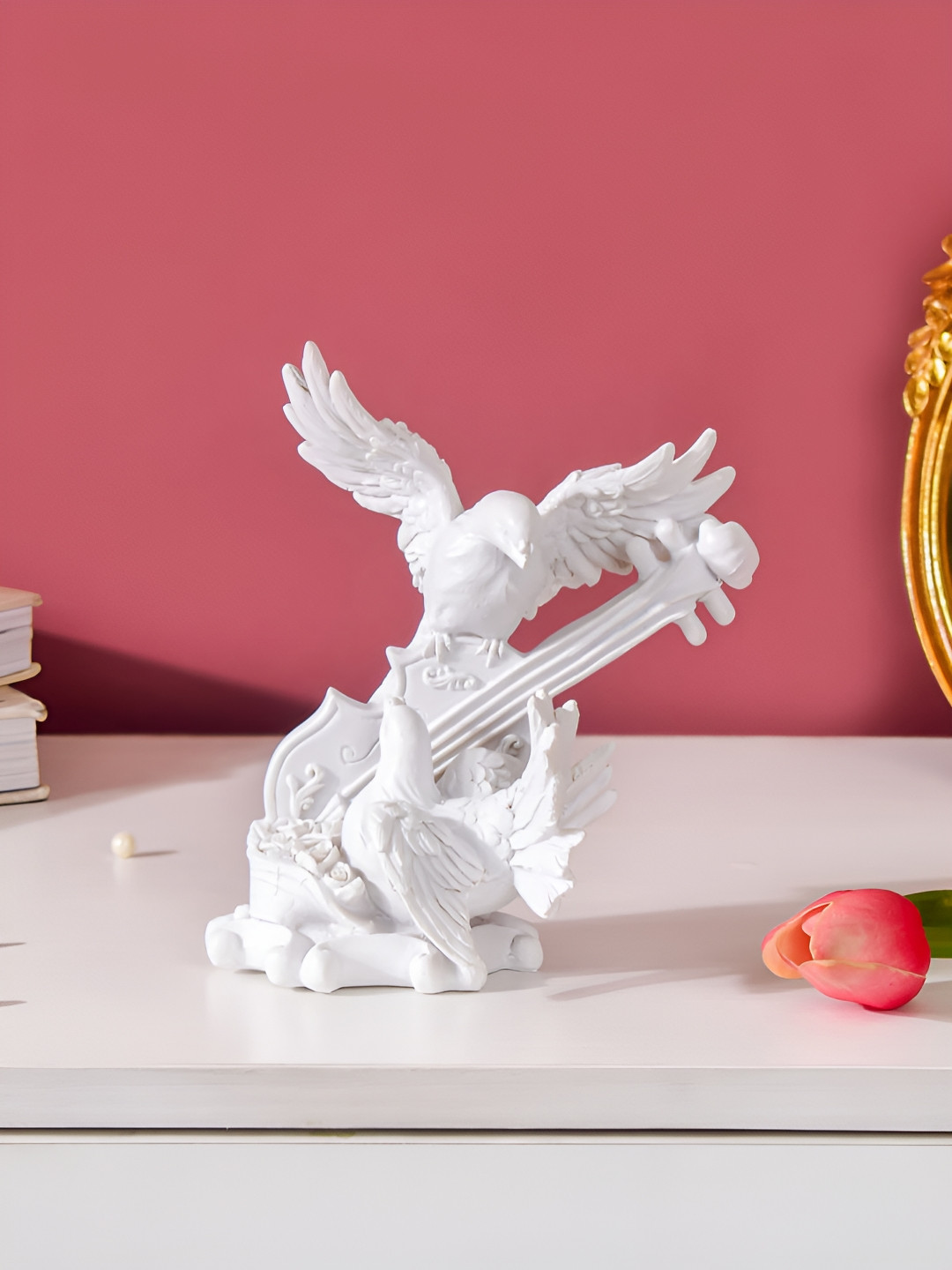 Buy Nestasia White Small Figurine Showpiece - Showpieces for Unisex ...