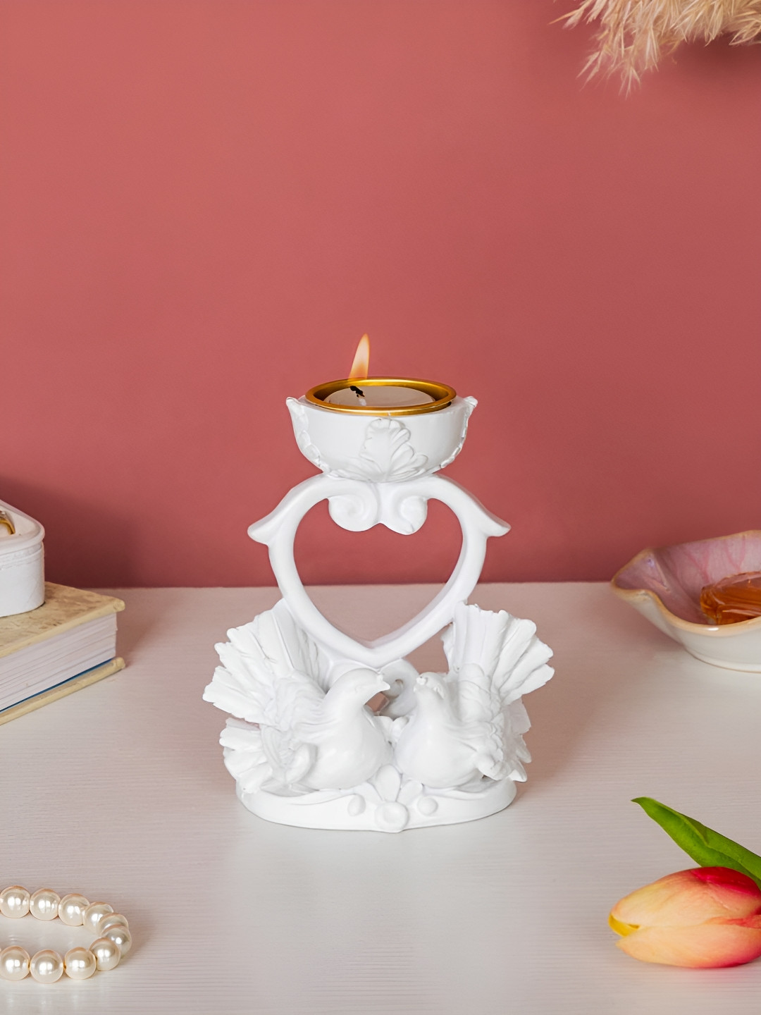 Buy Nestasia White Small Figurine Showpiece - Showpieces for Unisex ...