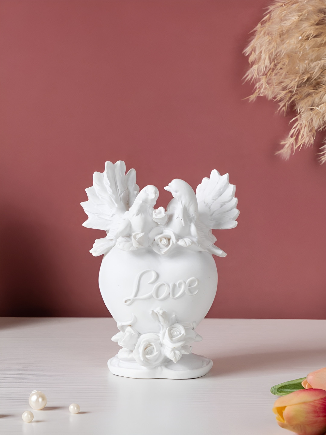 Buy Nestasia White Small Figurine Showpiece - Showpieces for Unisex ...