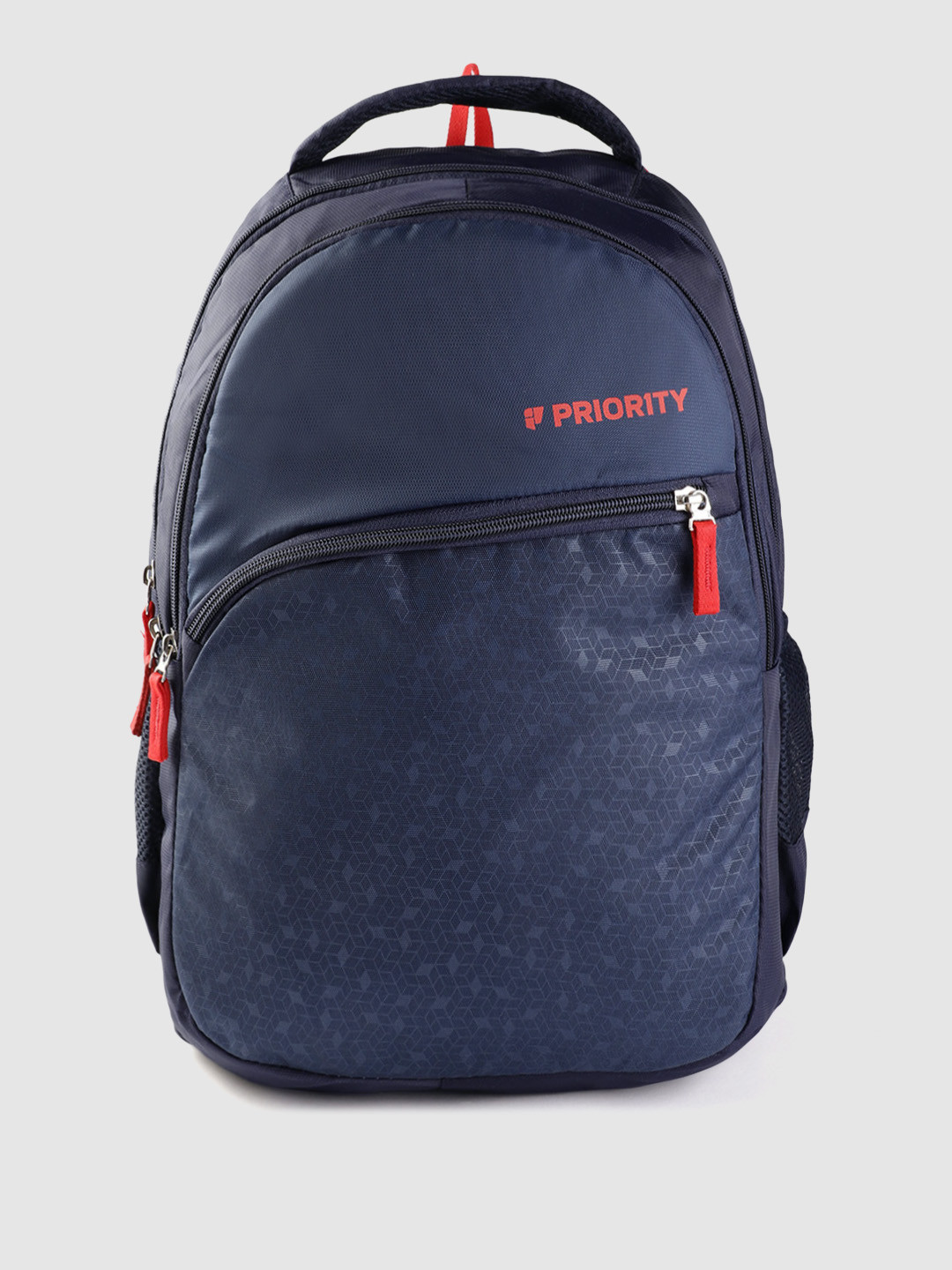 Buy Priority Unisex Geometric Printed Laptop Backpack 38L - Backpacks ...