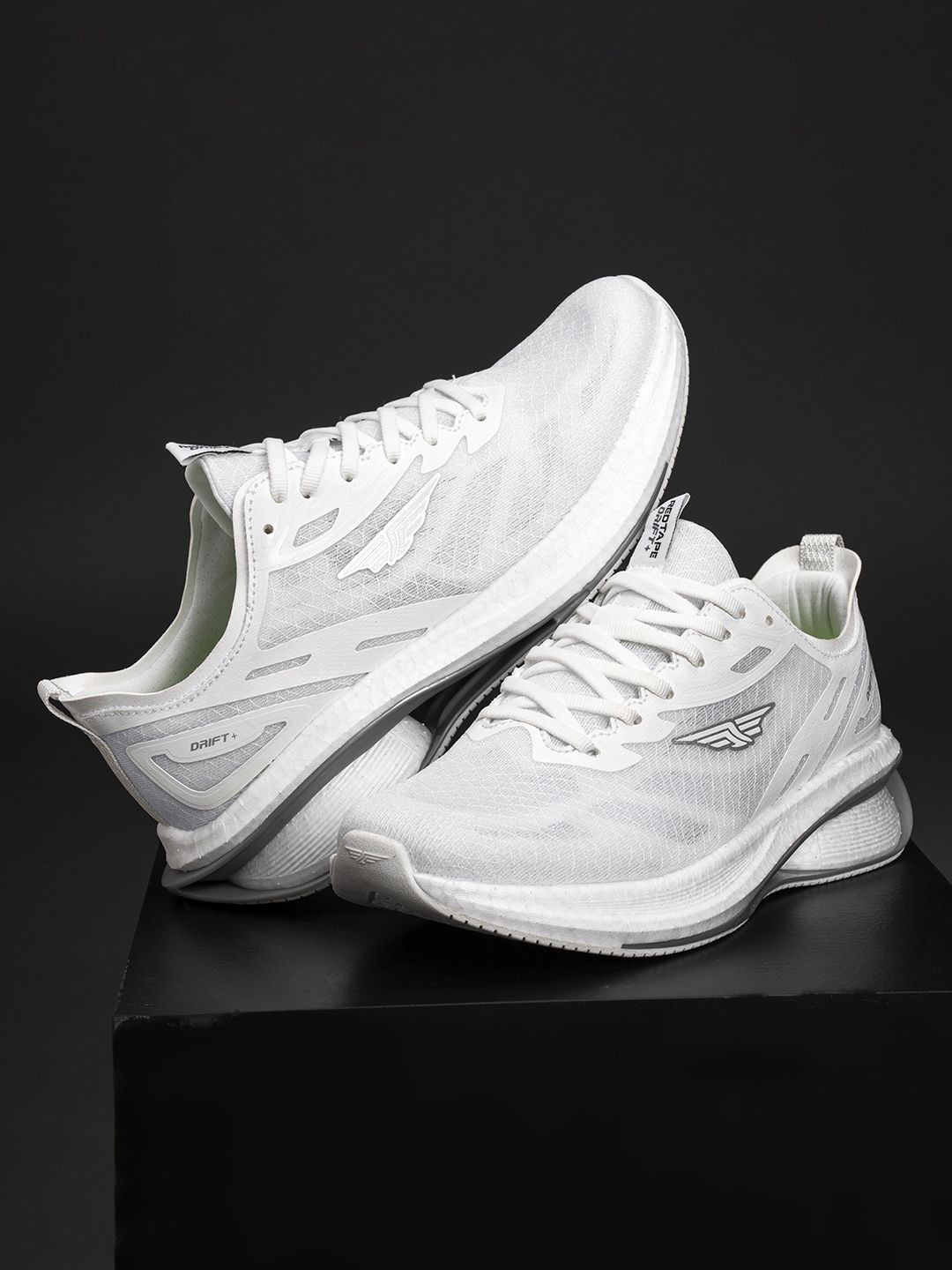 Buy Red Tape Men Drift+ Round Toe Mesh ETPU Walking Shoes - Sports ...