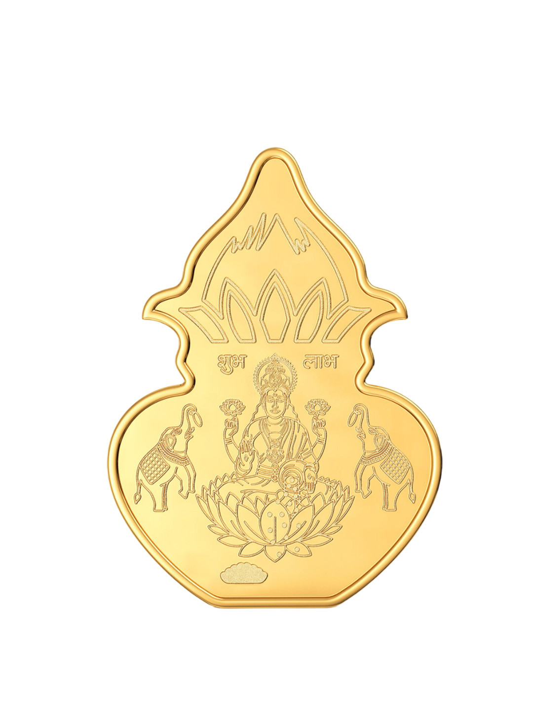 Buy Joyalukkas 24 KT 999 Gold Kalasha Gold Coin 5 Gm - Gold Coin for ...