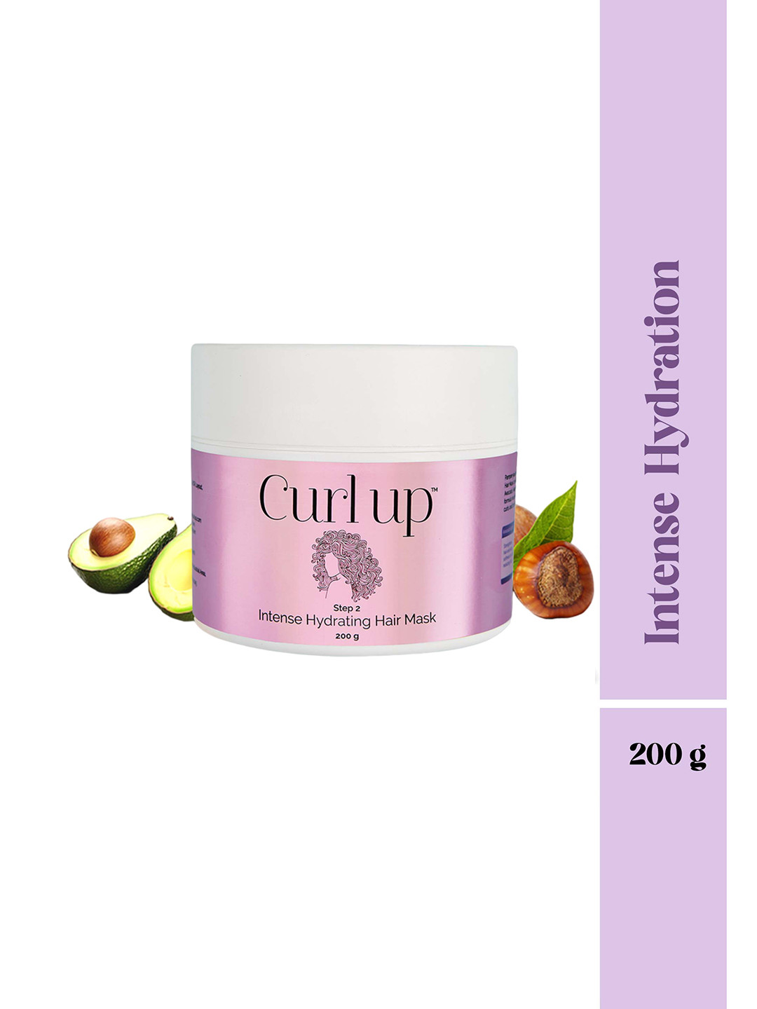 Buy Curl Up Intense Hydrating Hair Mask 200g - Hair Masks for Unisex ...