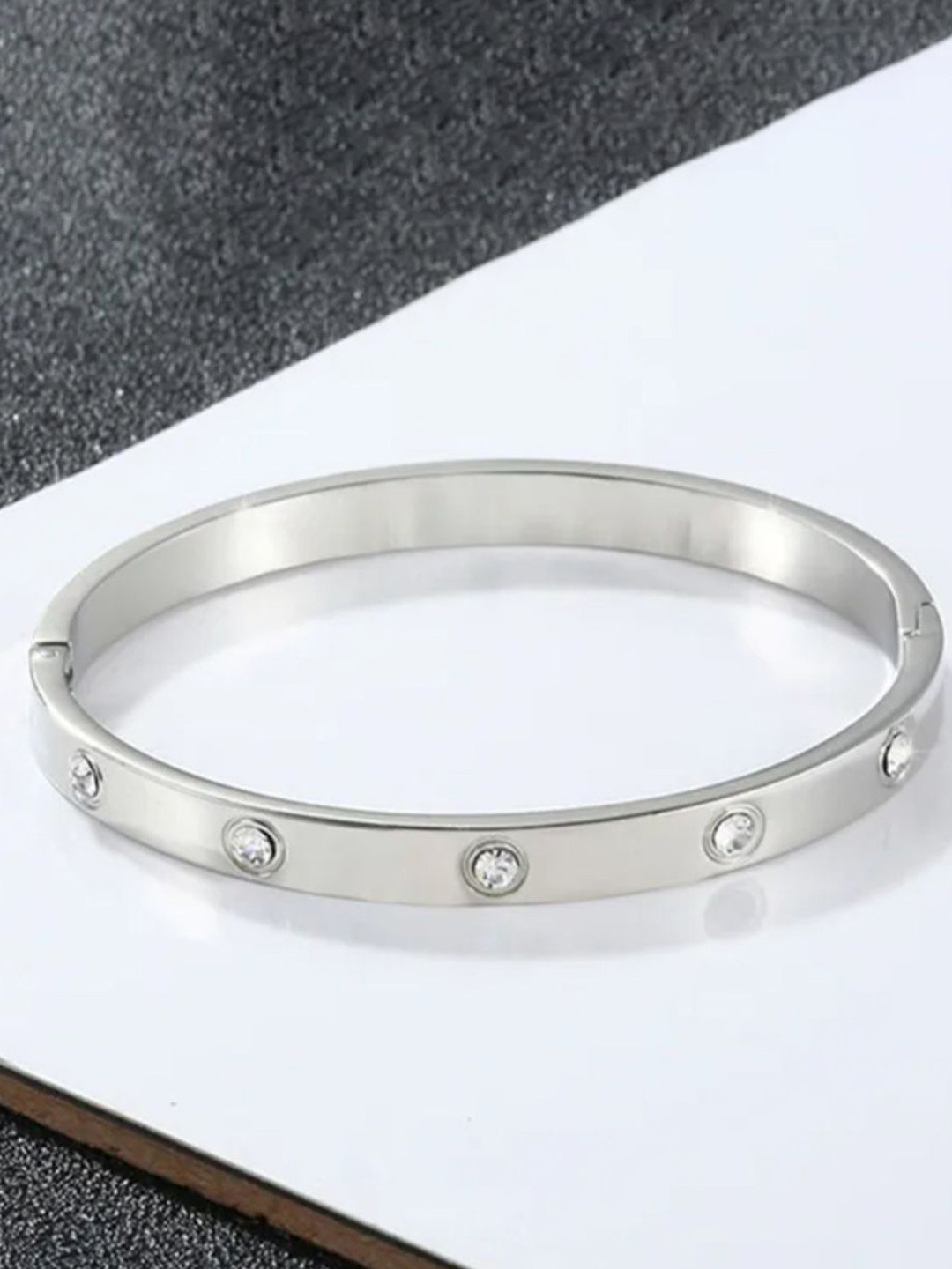 Buy SALTY Cartier Stainless Steel Kada Bracelet - Bracelet for Women ...