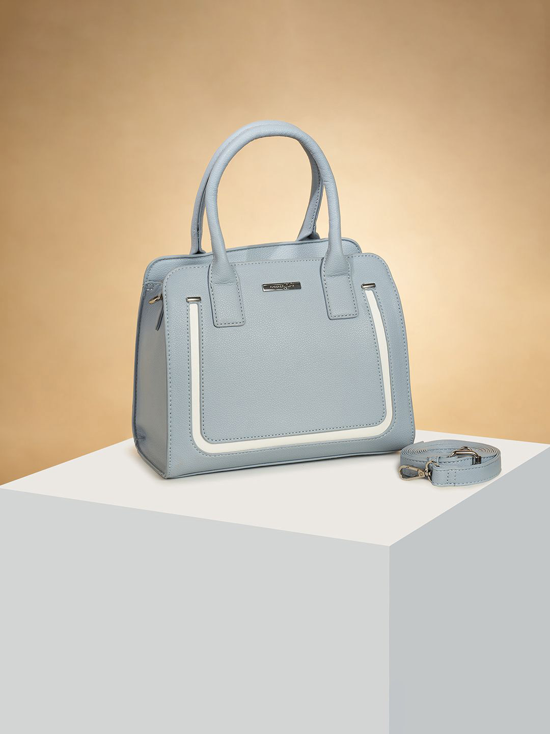 Buy Forever Glam By Pantaloons PU Structured Handheld Bag - Handbags ...